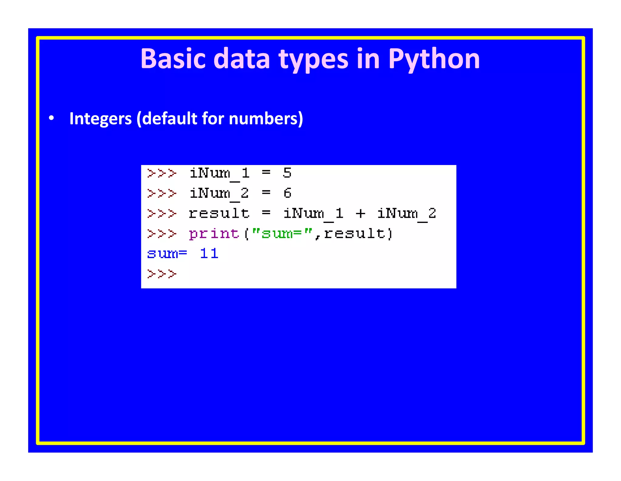 Python Programming Underwindows Ppt 2345