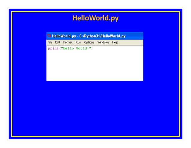 Python programming under_windows | PDF