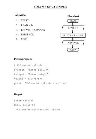 Python programs - PPT file (Polytechnics) | PDF
