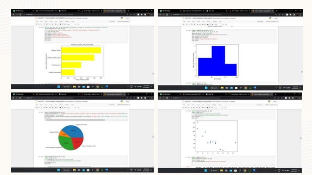 crime analysis in india python project ppt | PPTX