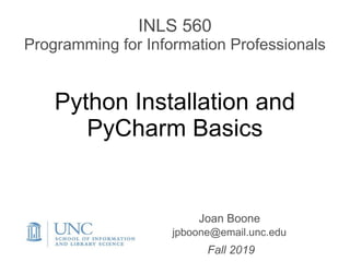 PythonPyCharmBasics how o install pycharm | PDF