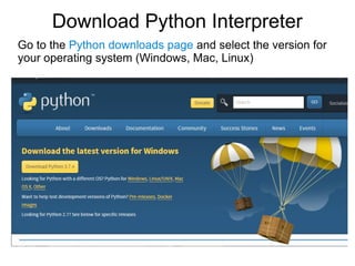 PythonPyCharmBasics how o install pycharm | PDF