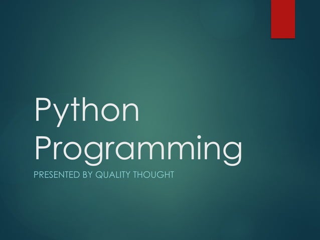 Python_Quality_Thought_Presentation.pptx