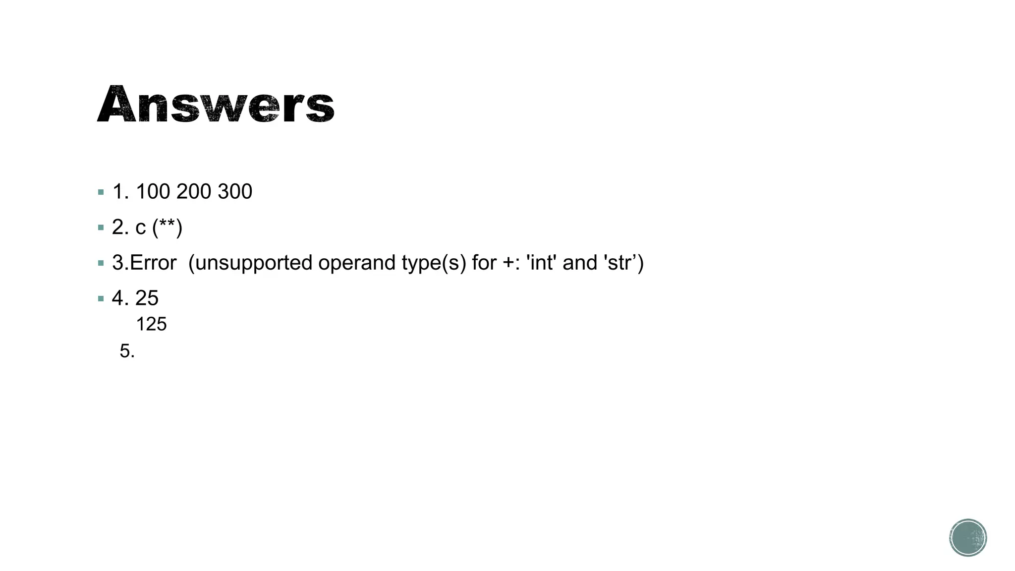 Python Quiz 1pptx 