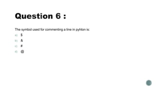 PYTHON QUIZ - 1.pptx