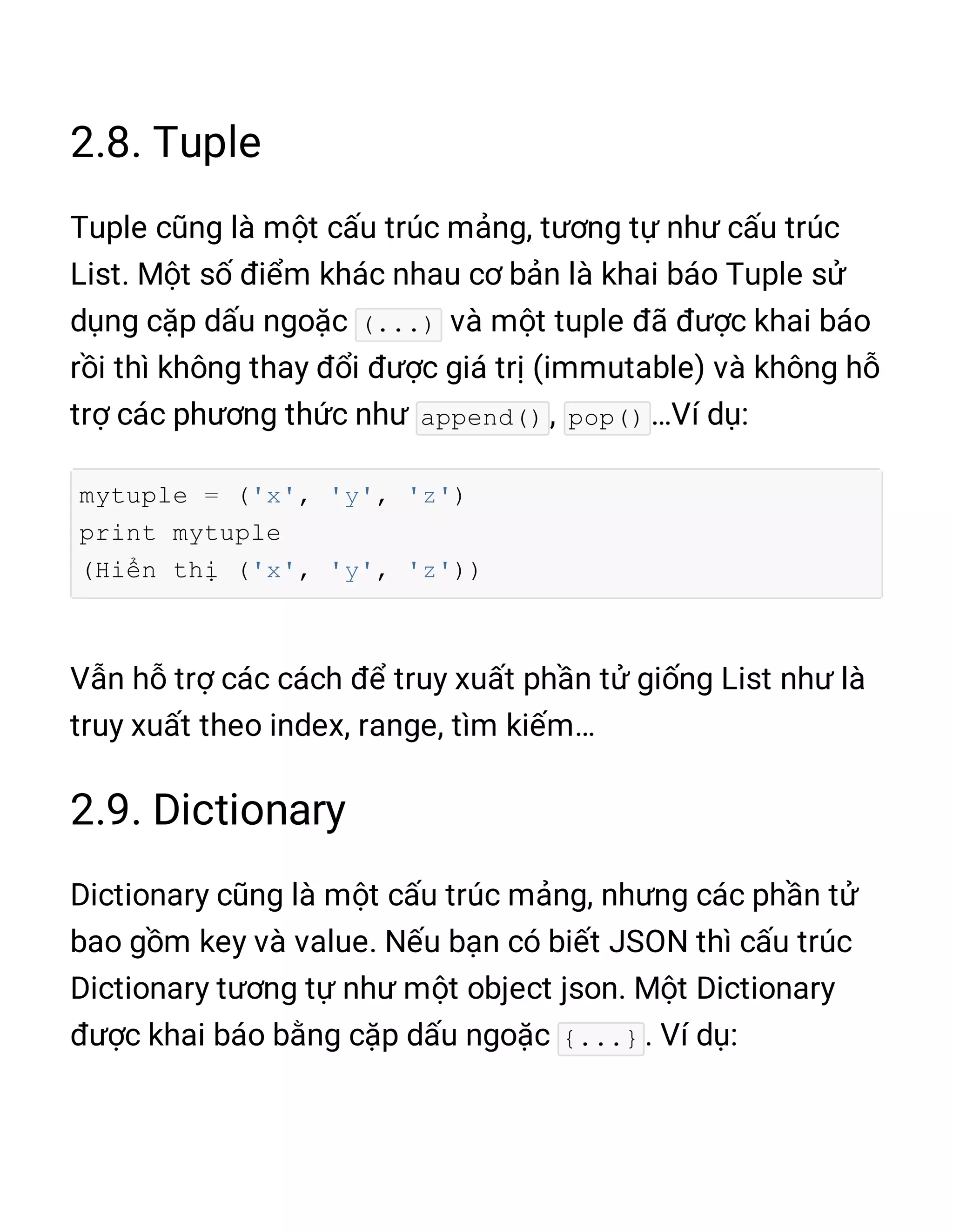 Python rat la co ban | PDF