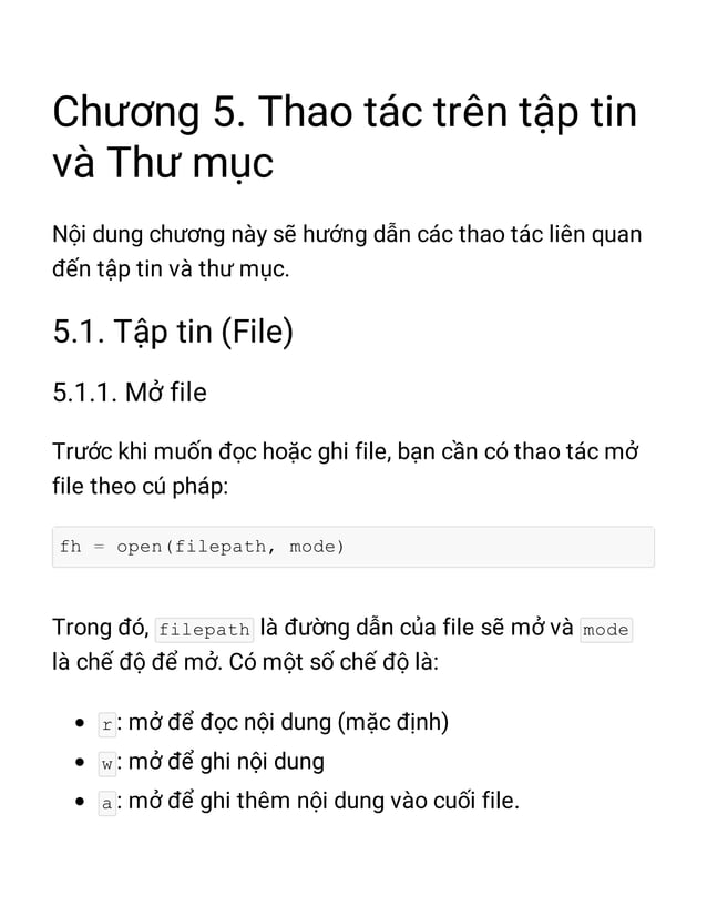 Python rat la co ban | PDF