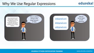 Python RegEx | Python Regular Expressions Tutorial | Python Tutorial ...
