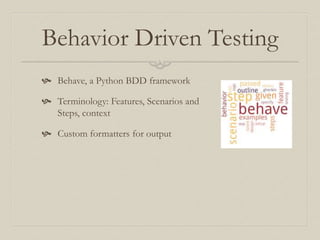 Python reliable delivery | PPT