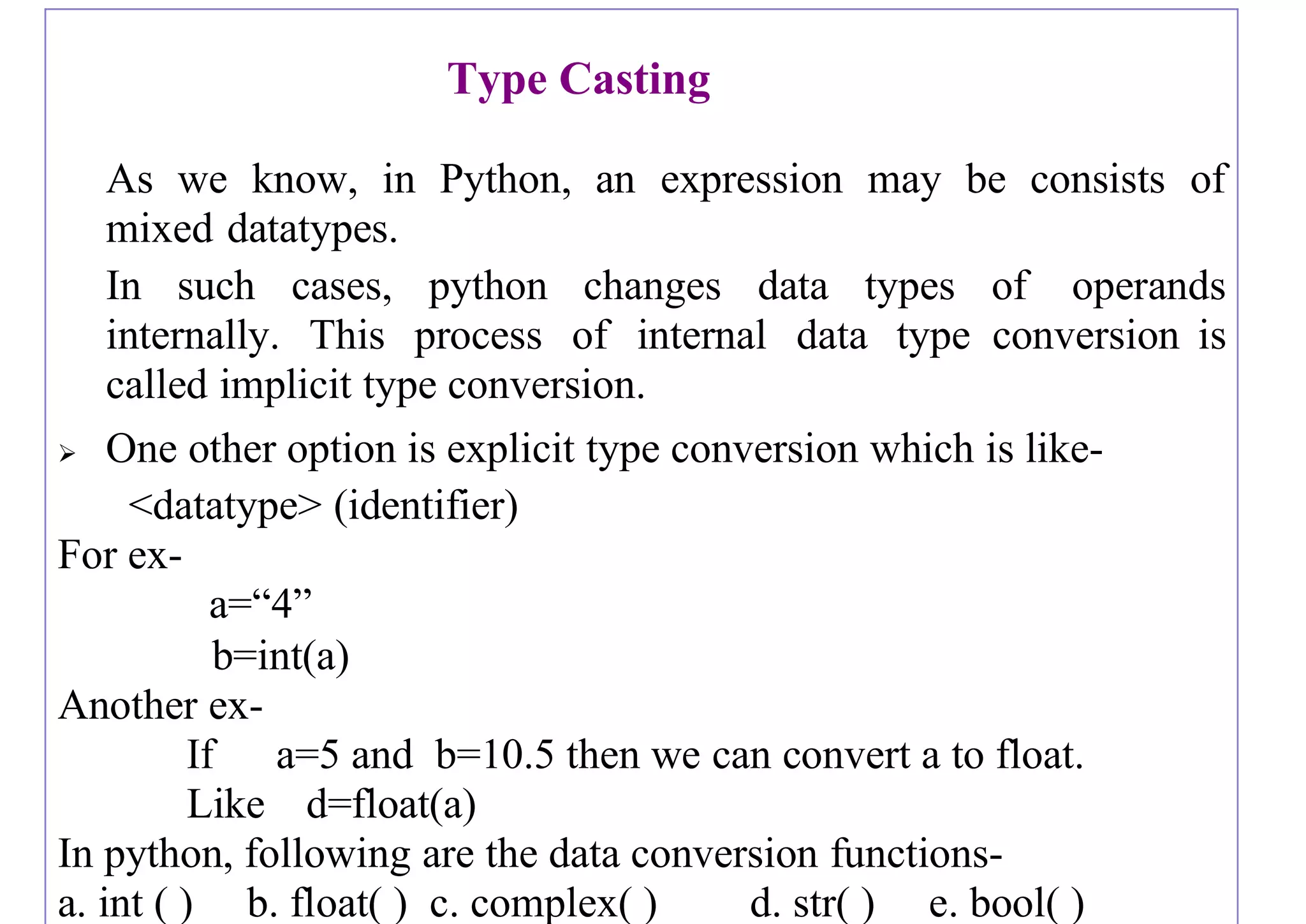 Python revision tour i | PDF