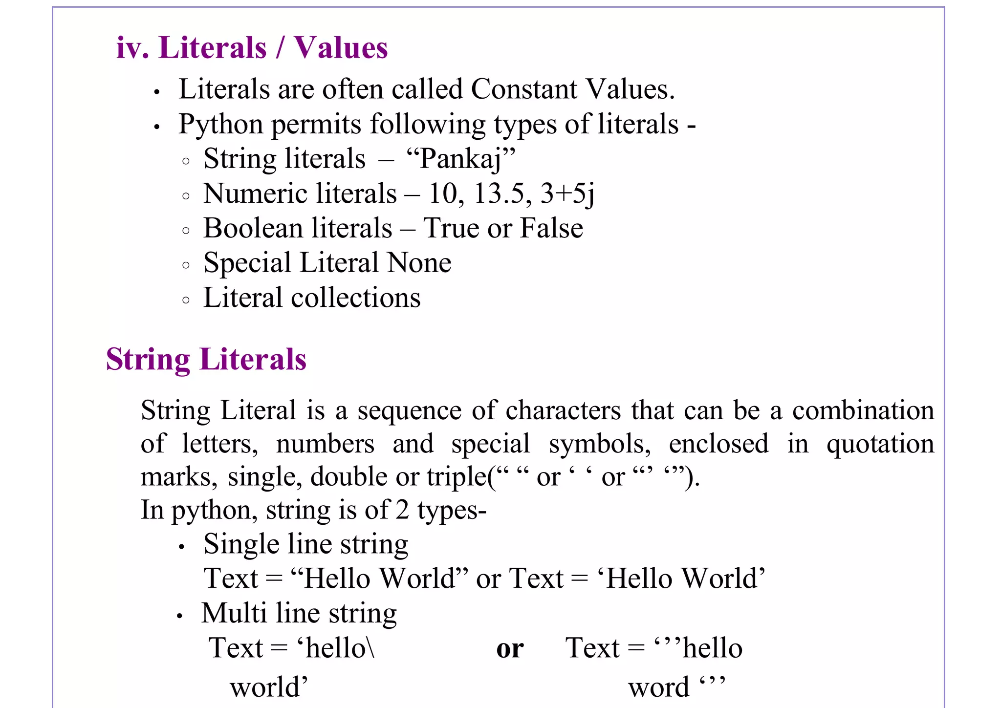 Python revision tour i | PDF