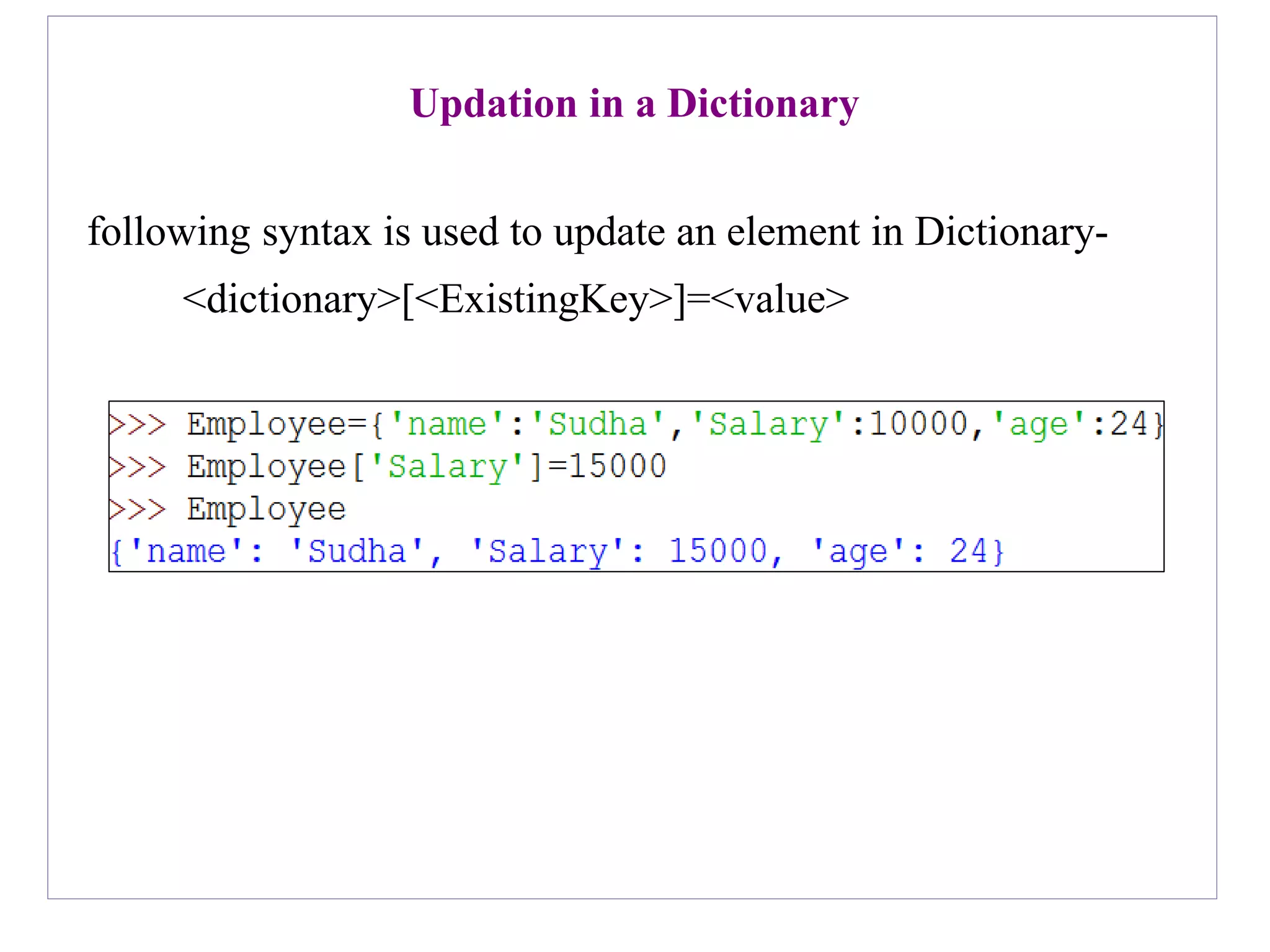 Python revision tour II | PDF