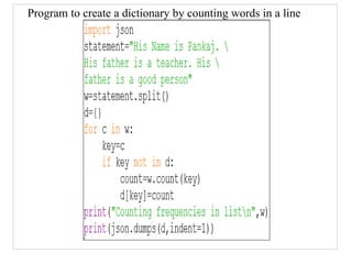 Python revision tour II | PPT