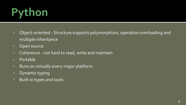 Python Scipy Numpy | PPTX
