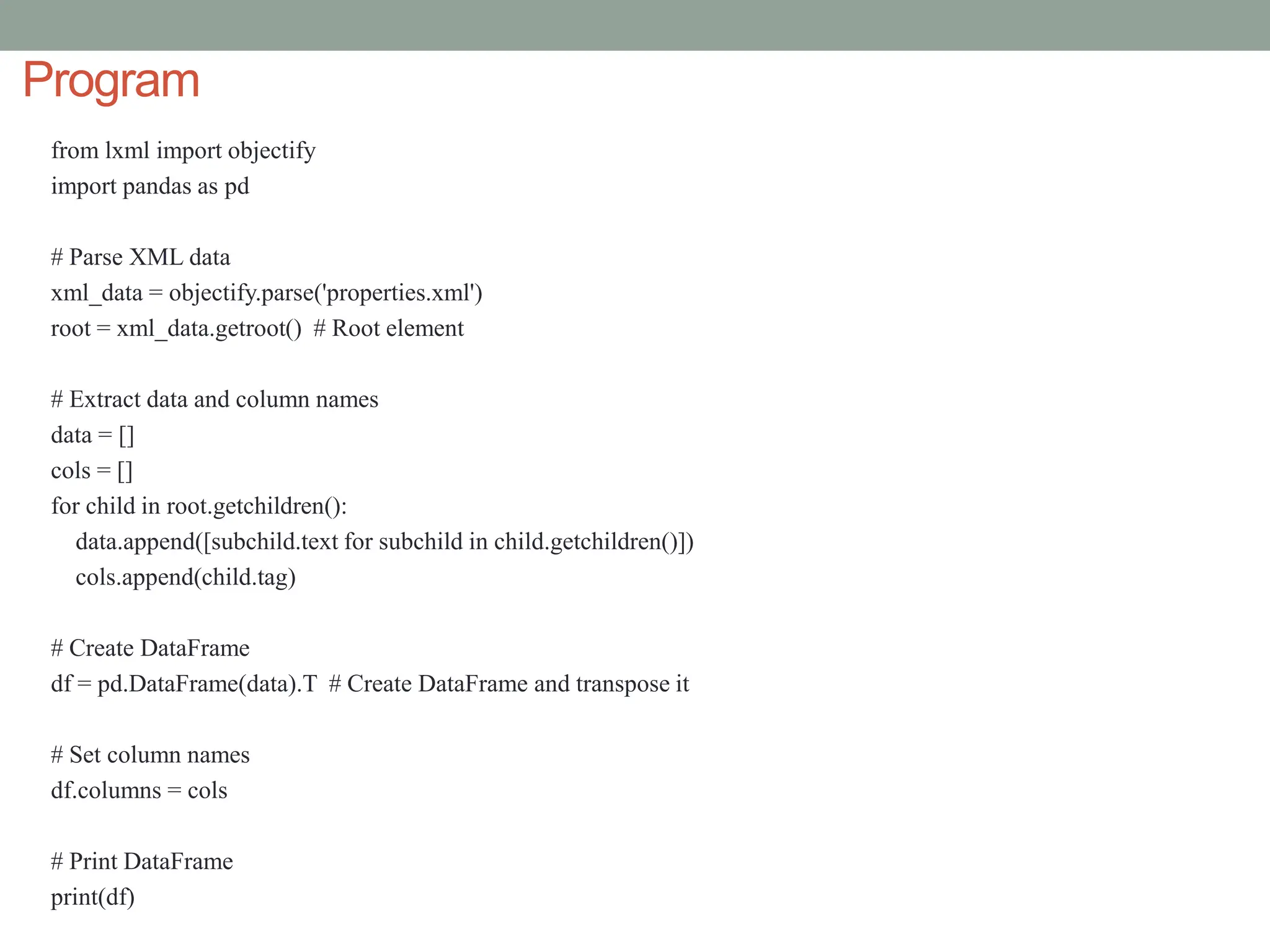 Python Seminar Of Data Analytics Using Python Pptx Internet Computing