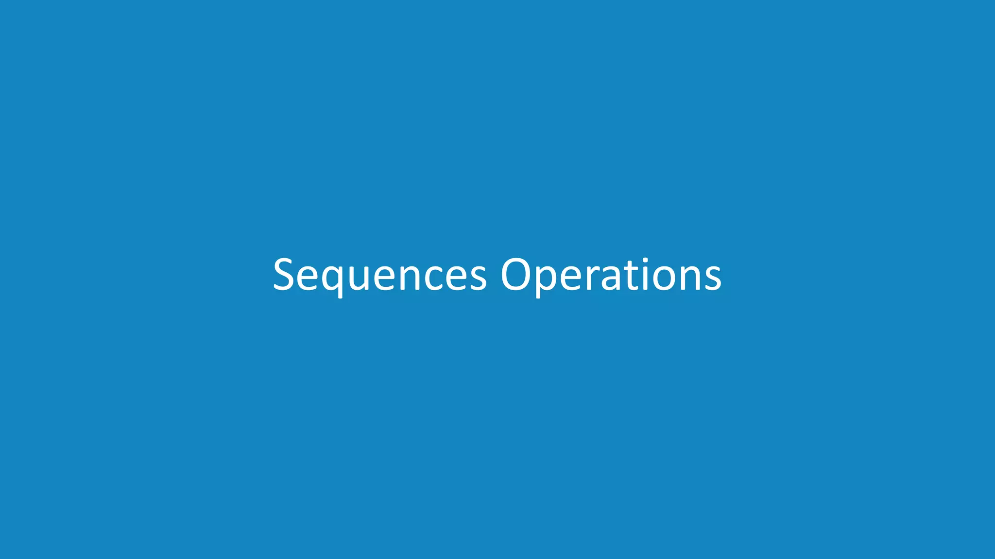 Python Sequence Python Lists Python Sets And Dictionary Python Strings Python Training 5861