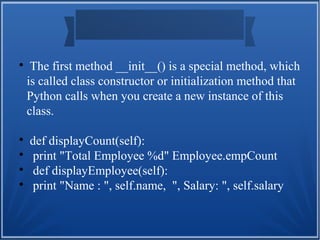 Python session 7 by Shan | PPT | Free Download