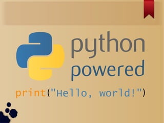 Python slide.1 | PPT