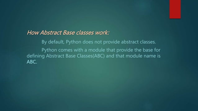 python slid share.pptx | Programming Languages | Computing