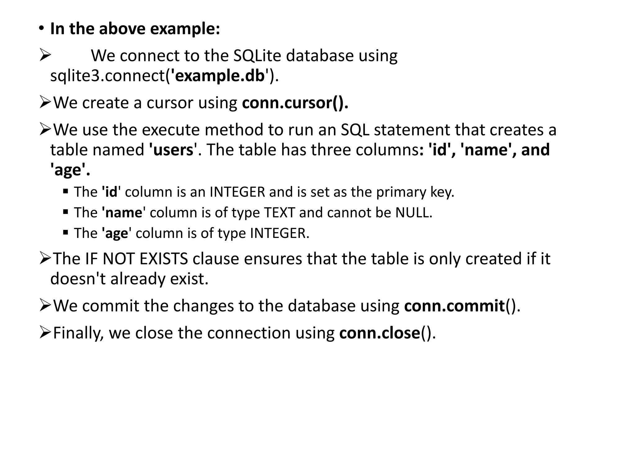 Python Sqlite3 Pptx
