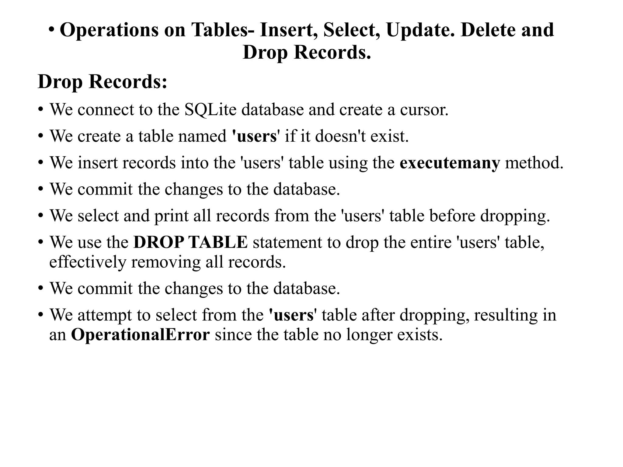 Python Sqlite3pptx Databases Computer Software And Applications