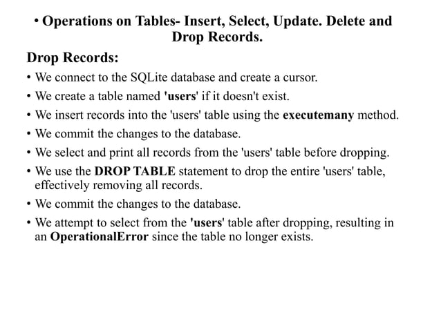 Python Sqlite3pptx 
