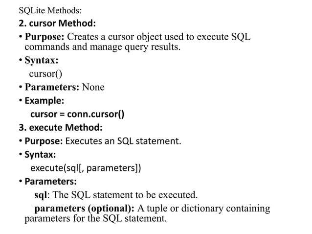 Python Sqlite3pptx 
