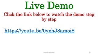 Python SQite3 database Tutorial | SQlite Database | PPT