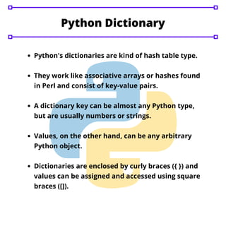 Python standard data types | PDF