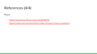 Python Static Analysis Tooling | PDF
