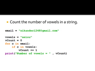 Python strings | PDF