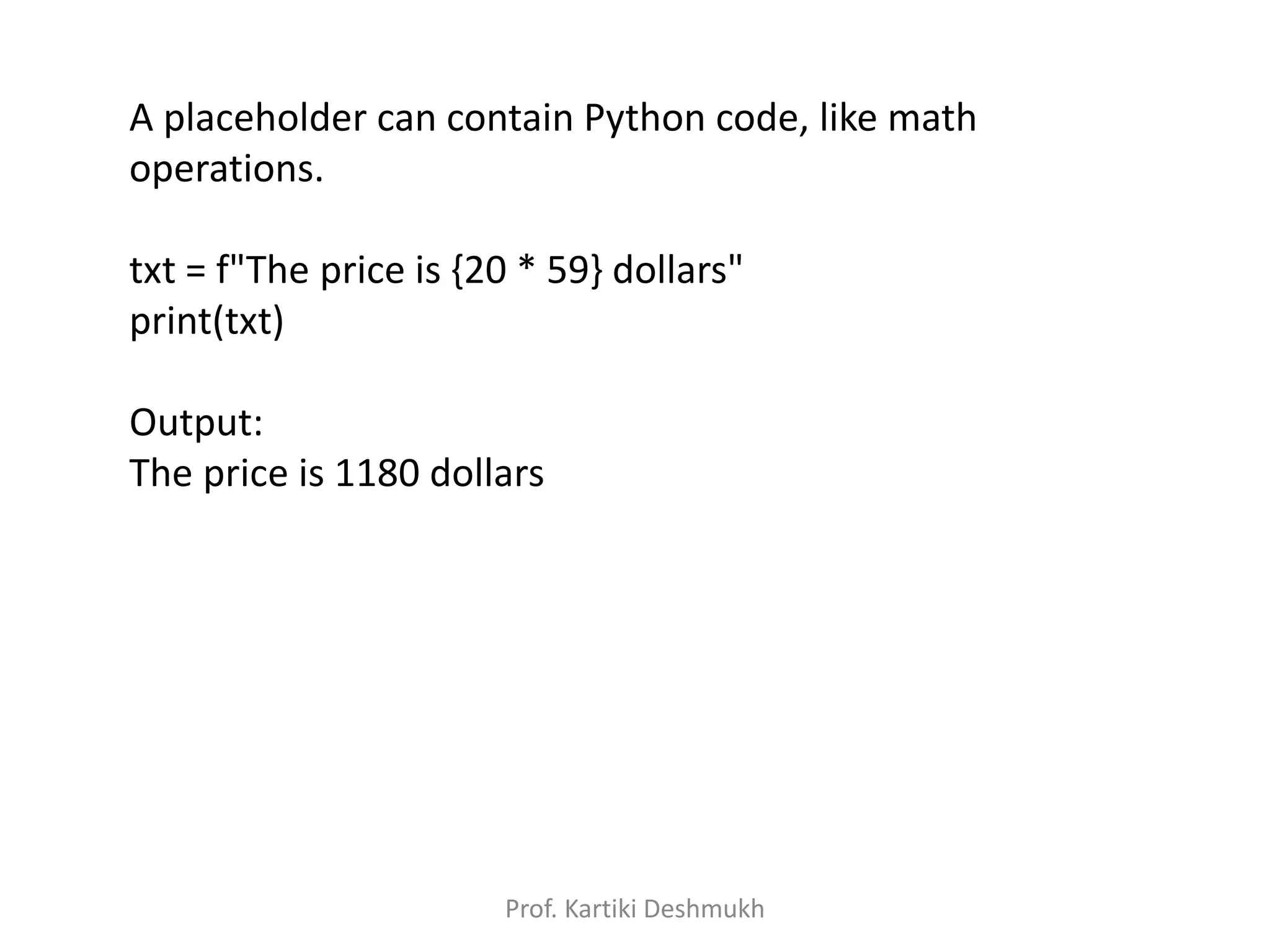Python Strings And Strings Types With Examples Ppt