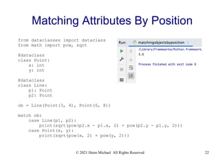 Structural Pattern Matching in Python | PDF