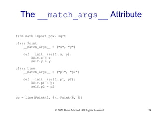 Structural Pattern Matching in Python | PPT