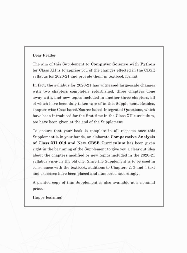 Python supplement | PDF | Programming Languages | Computing