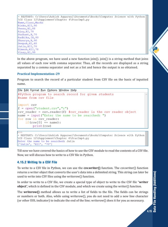 Python supplement | PDF