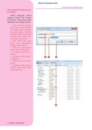 Road to PythonTeX | PDF