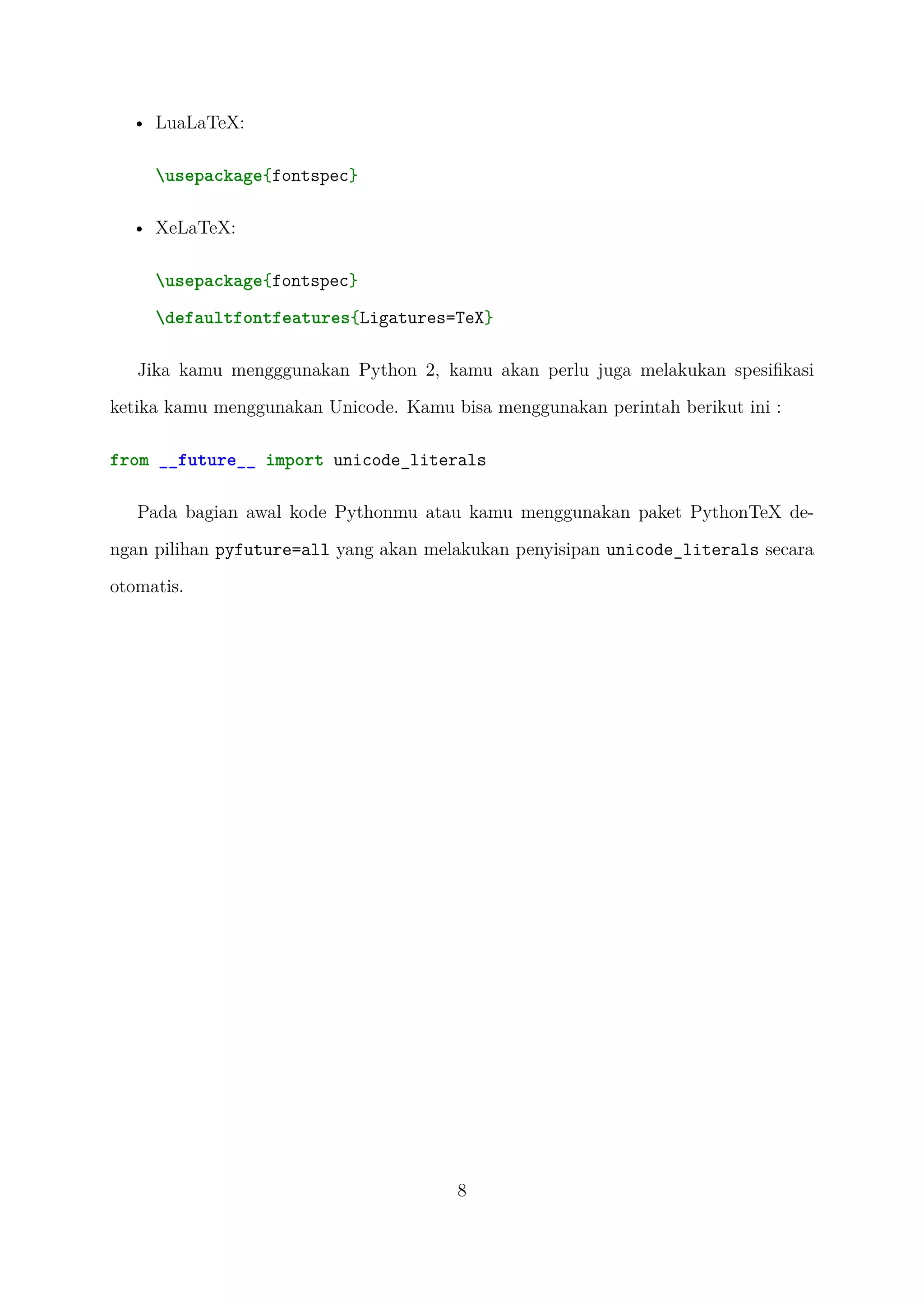 PythonTeX Quick Start | PDF