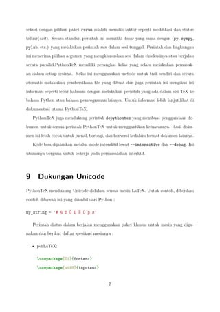 PythonTeX Quick Start | PDF