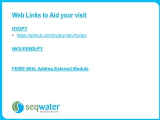 Python the lingua franca of FEWS | PPTX
