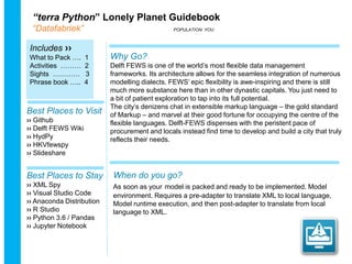 Python the lingua franca of FEWS | PPTX