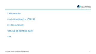 Python time | PPTX
