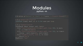 Python Tips - Luca Lanziani - Codemotion Roma 2015 | PPTX