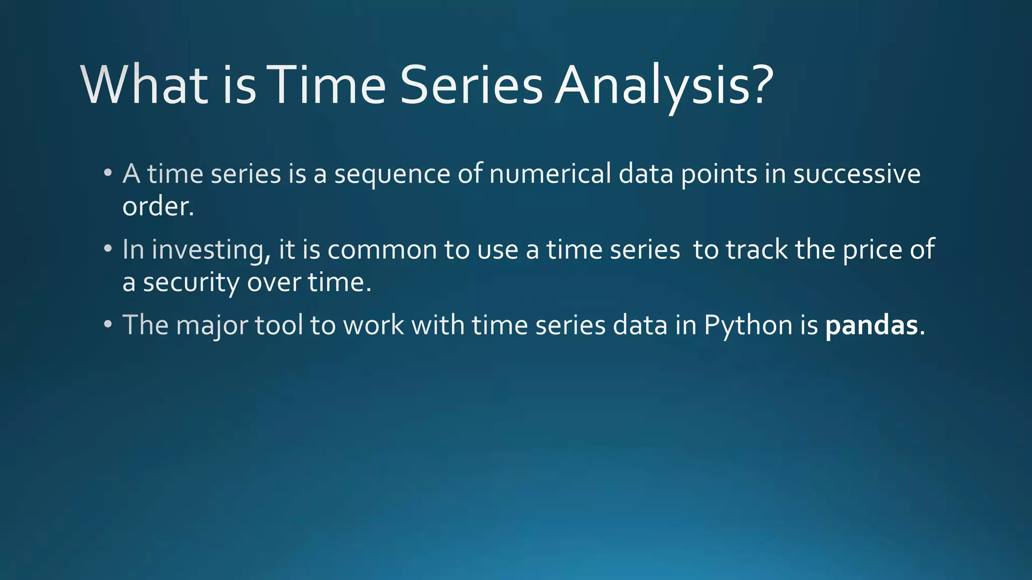 Python trading | PPTX