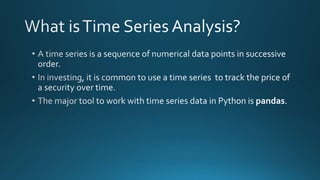 Python trading | PPTX