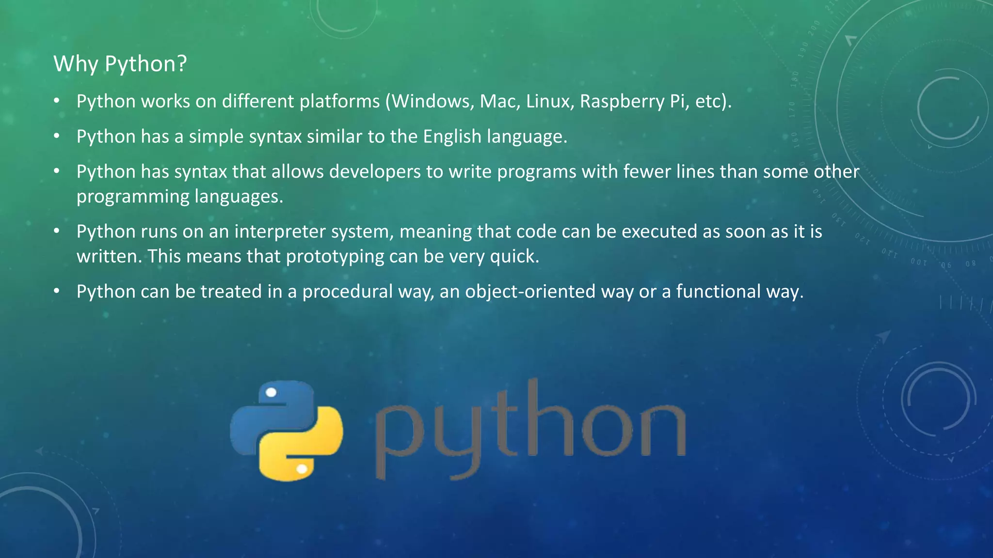 Python training | PPTX