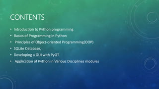 Python training | PPT