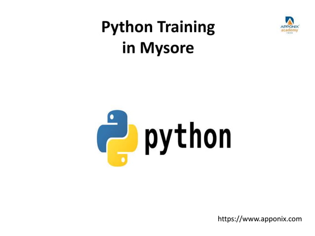 Pythontraining | PPT