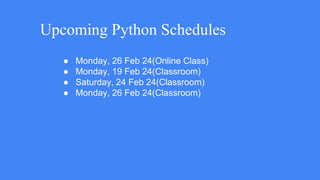 Python Certification Course In Hyderabad | PPT