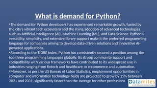 Python training course in pune with placement | PPT
